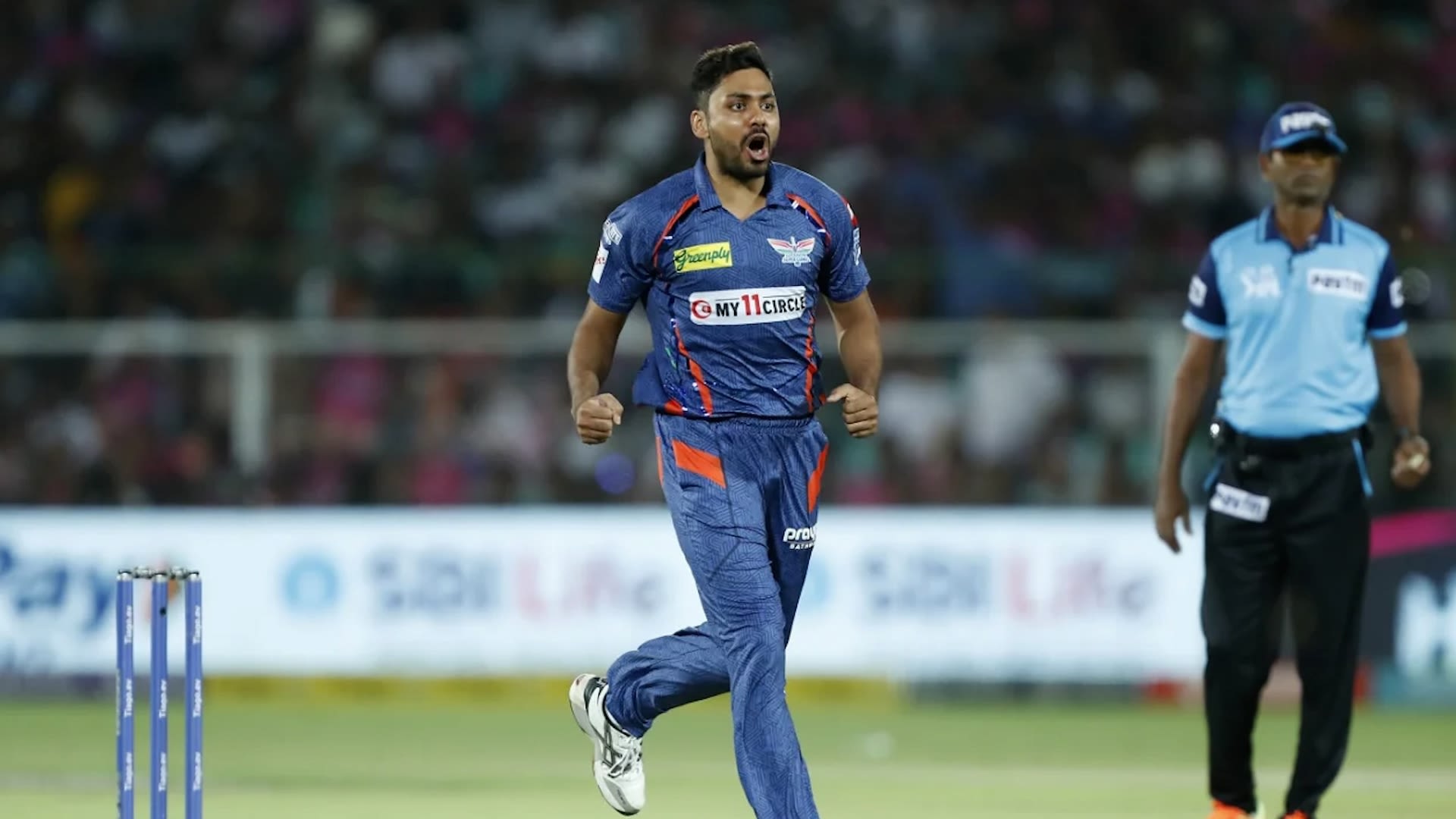 Avesh Khan - Wickets of Sanju Samson, Jos Buttler brought us back in ...