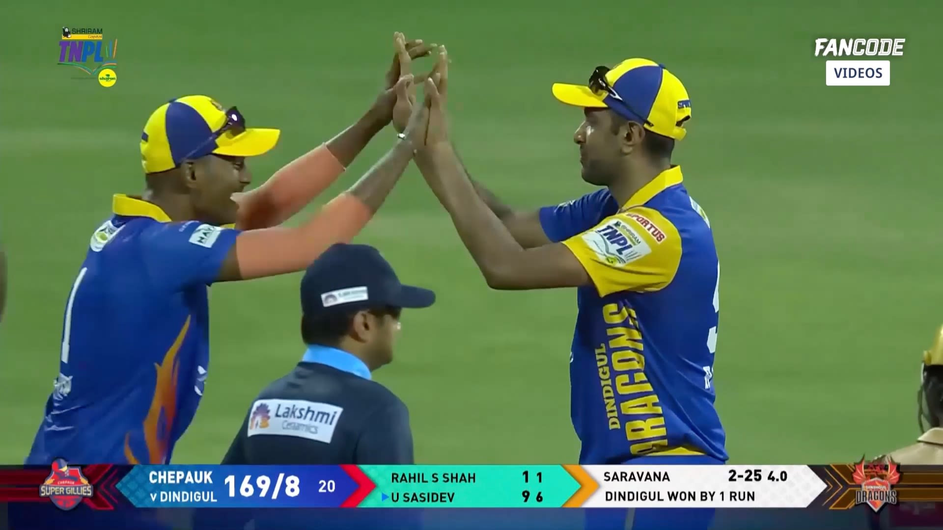 TNPL 2023 Watch Undefeated Dragons thrilling victory over Super Gillies ...