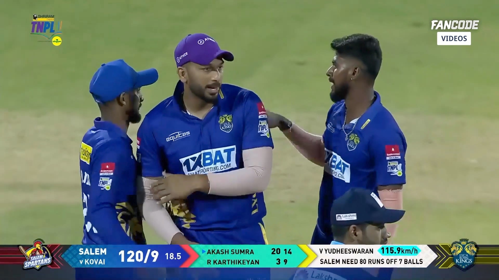 TNPL highlights Ram Arvindh Gowtham Thamarai trounce Salem Spartans ...