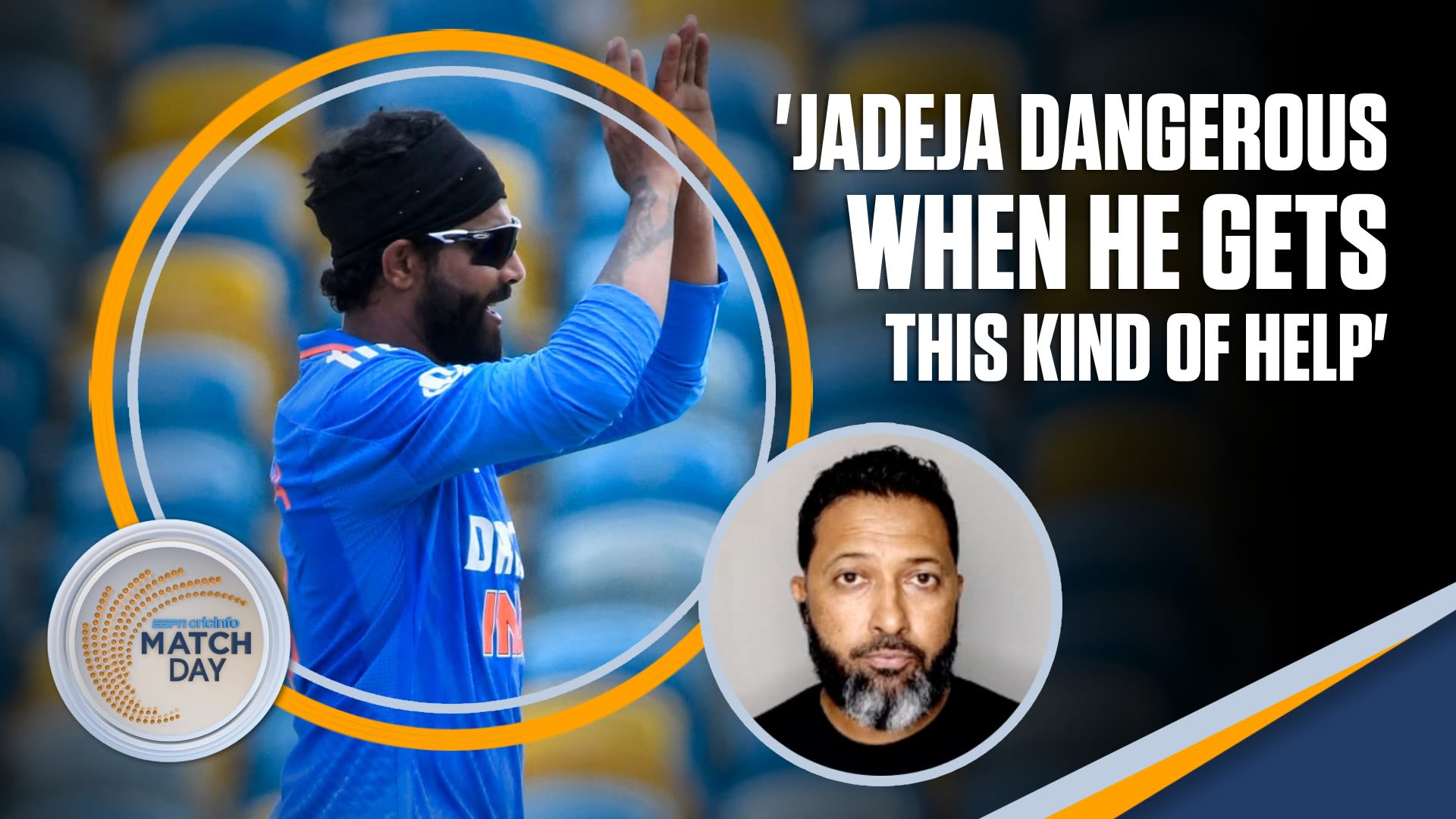 WI vs Ind - Wasim Jaffer: Ravindra Jadeja always a threat on this kind ... WI vs Ind - Wasim Jaffer: Ravindra Jadeja always a threat on this kind ...