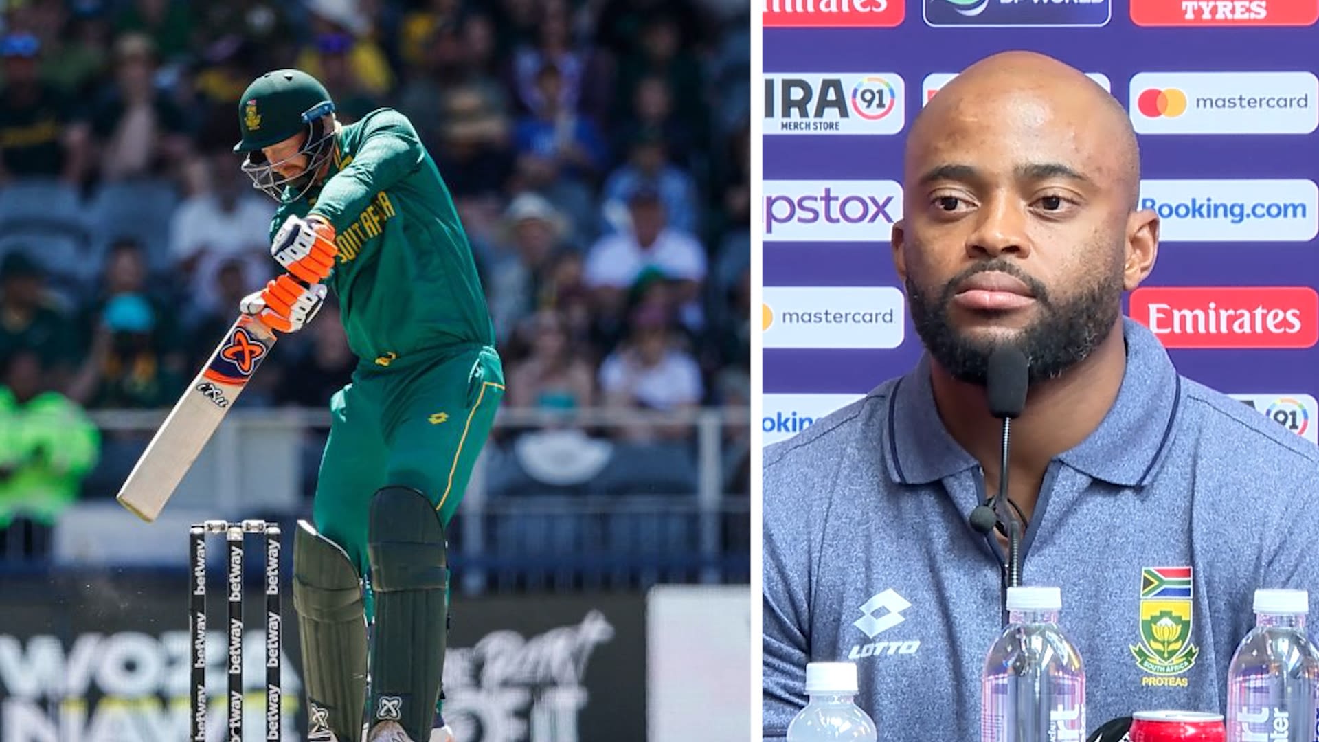 Bavuma - Probably impossible to block out noise of World Cups ...