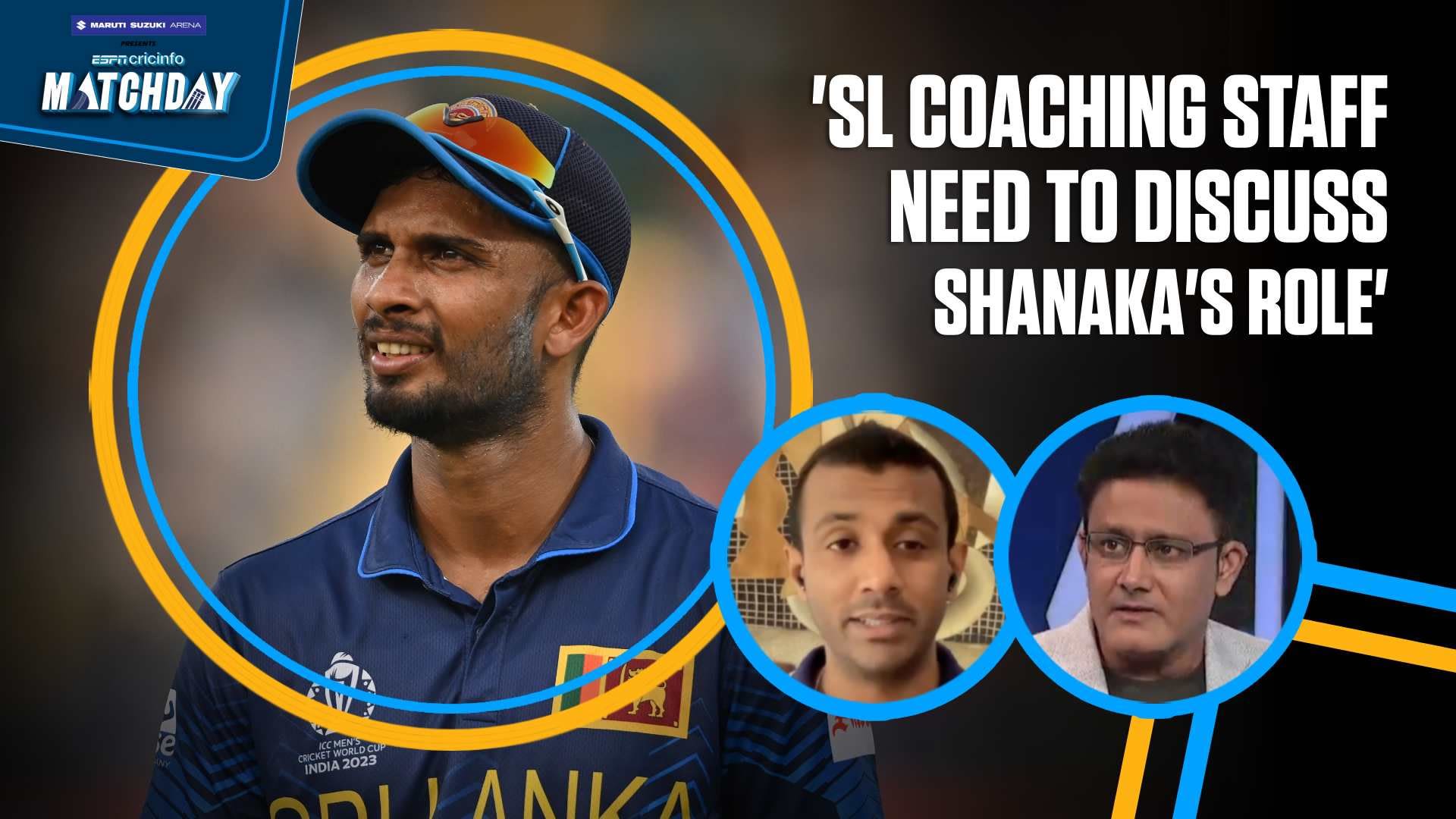ICC Cricket World Cup 2023 - Anil Kumble - Dasun Shanaka must look at what his role his ...
