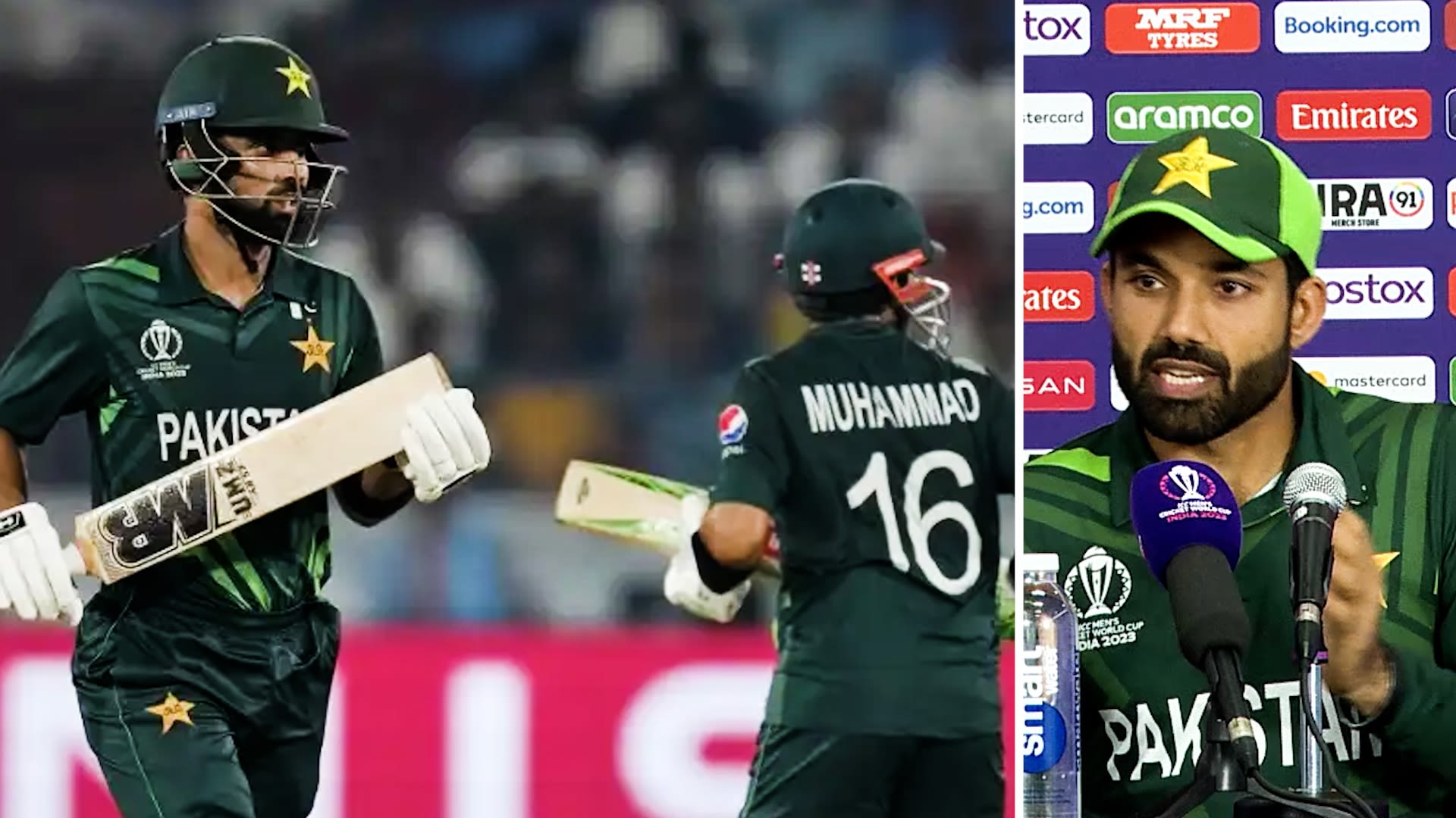 Mohammad Rizwan - The Hyderabad crowd support felt like that in ...