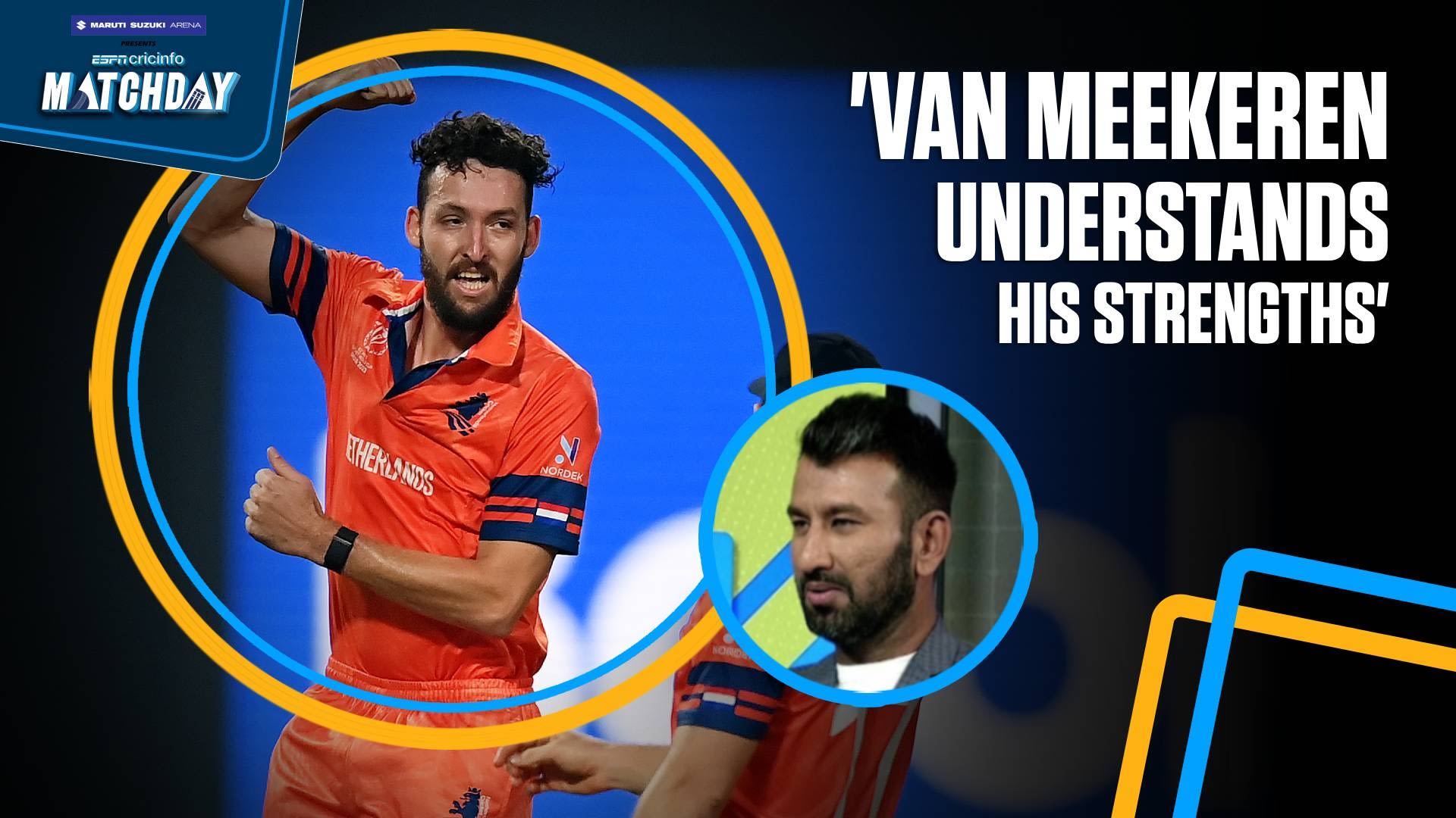 Pujara on why Paul van Meekeren has been successful | ESPNcricinfo.com