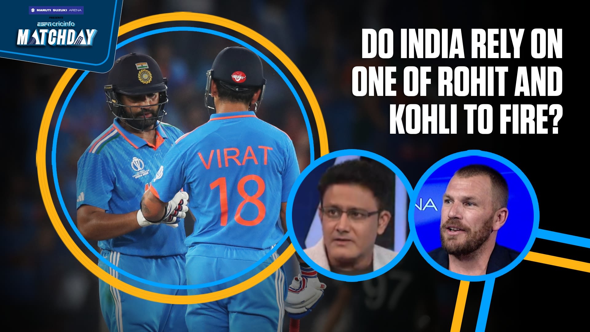 ICC World Cup 2023 - Anil Kumble - Rohit and Kohli key to Indias World ...