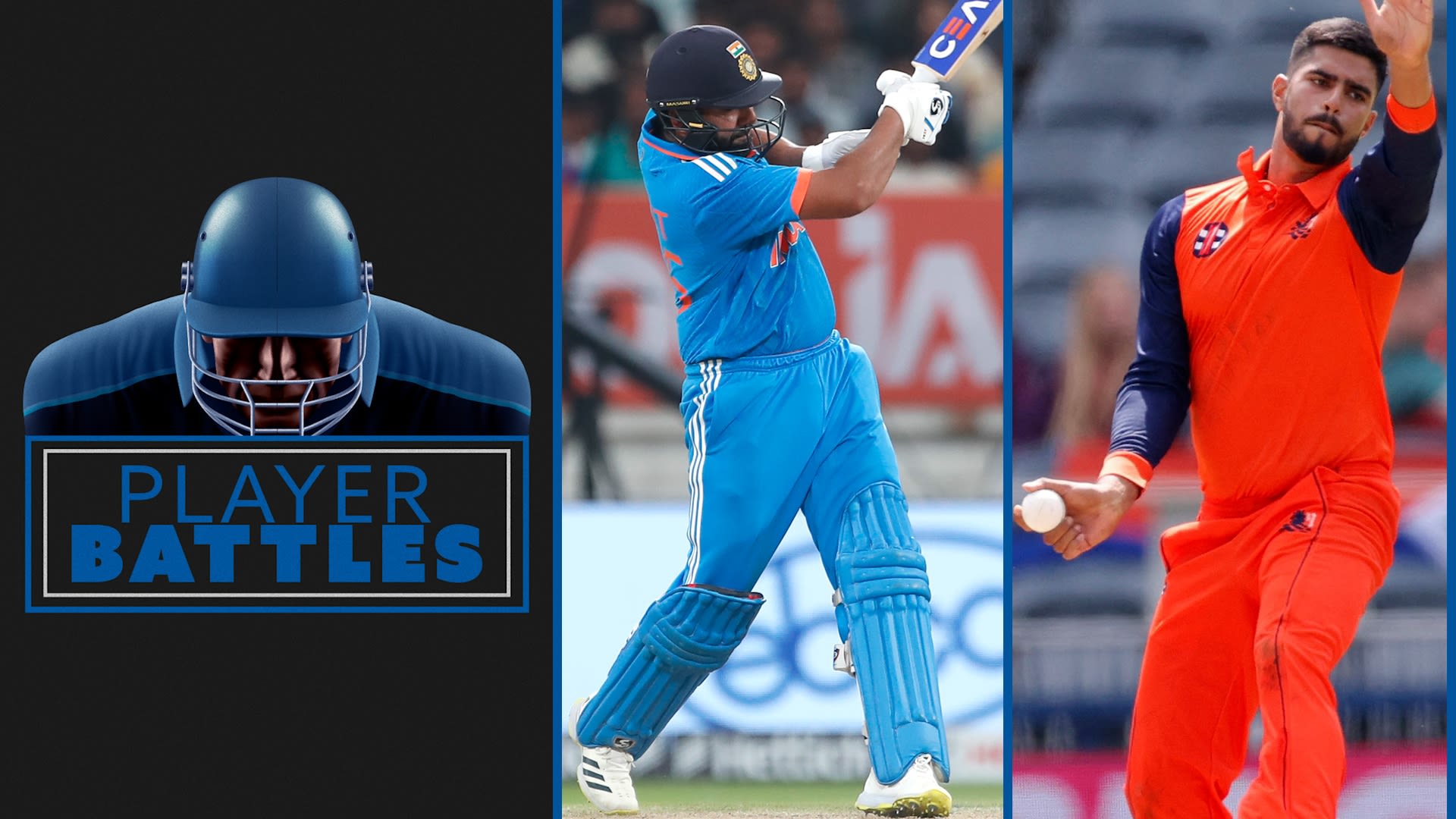 BMW Player Battles Rohit Sharma vs the Netherlands new-ball attack ...