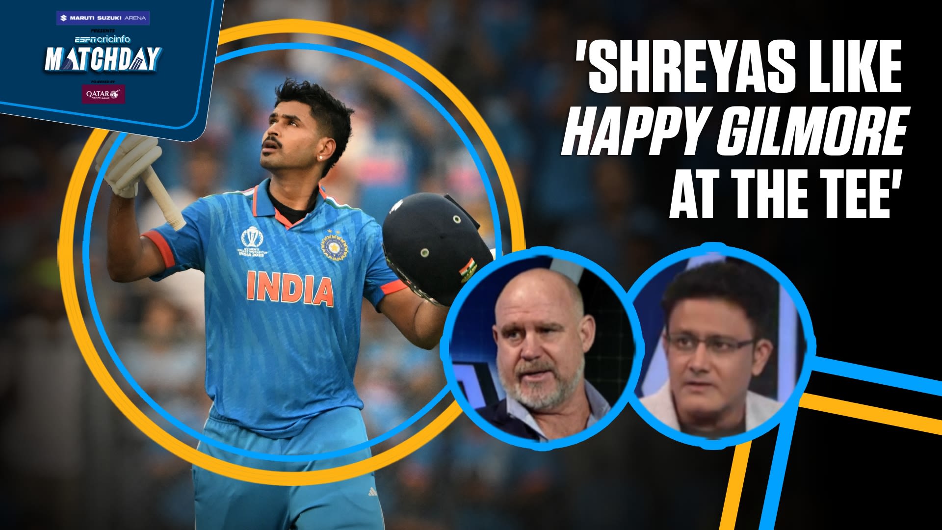 'Shreyas' strength and magical wrists make him a handful ...