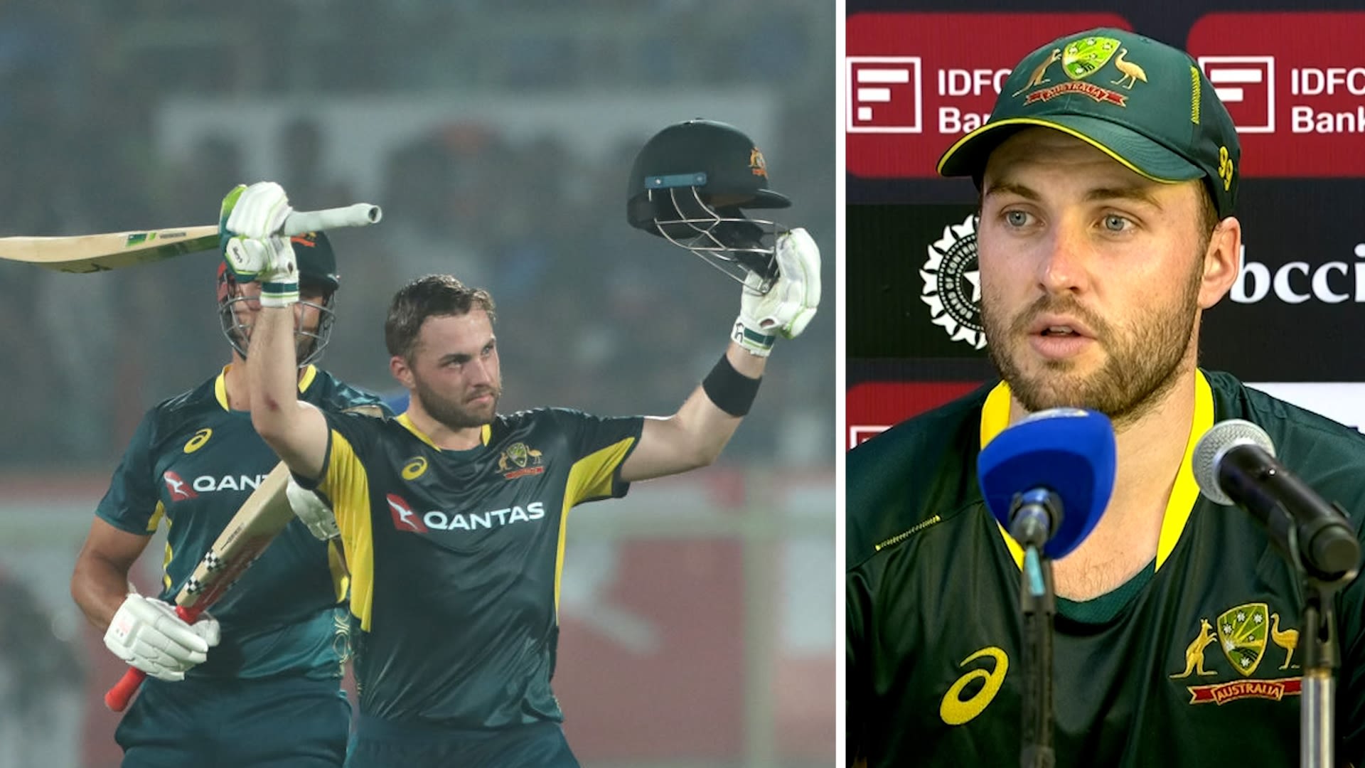 Josh Inglis on his century - Nice to get the monkey off the back ...