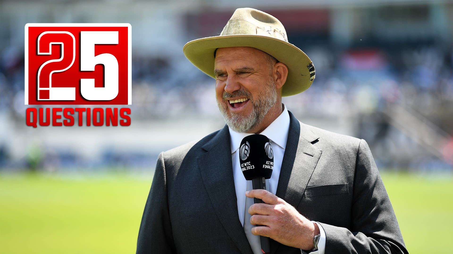 25 Questions with Matthew Hayden - Who is the best sledger he ever ...