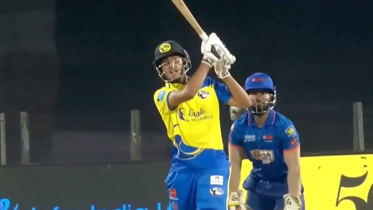 Arshin Kulkarni fireworks in the Maharashtra Premier League ...