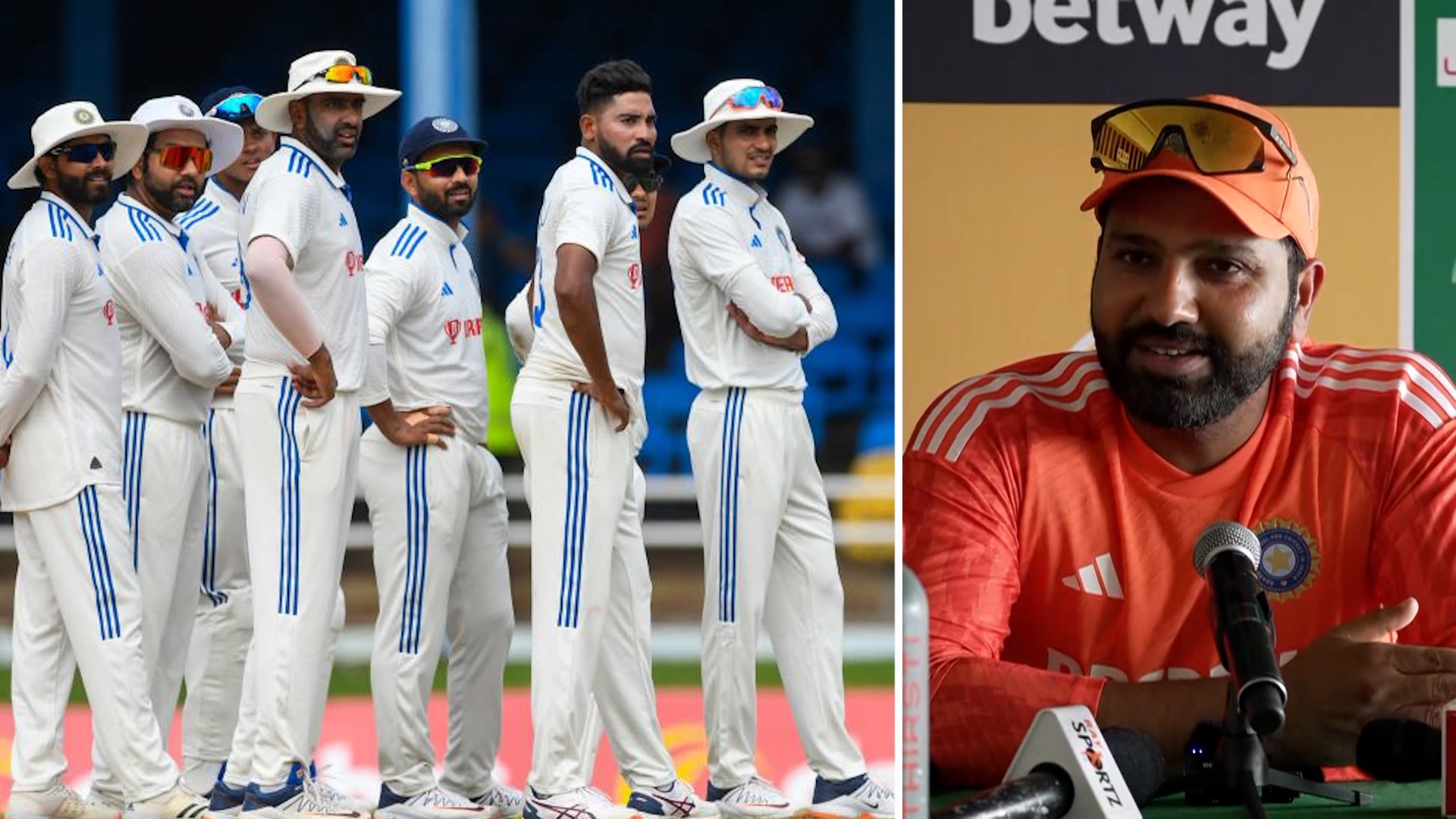 Rohit: 'When you have an inexperienced attack, you have to show faith ...