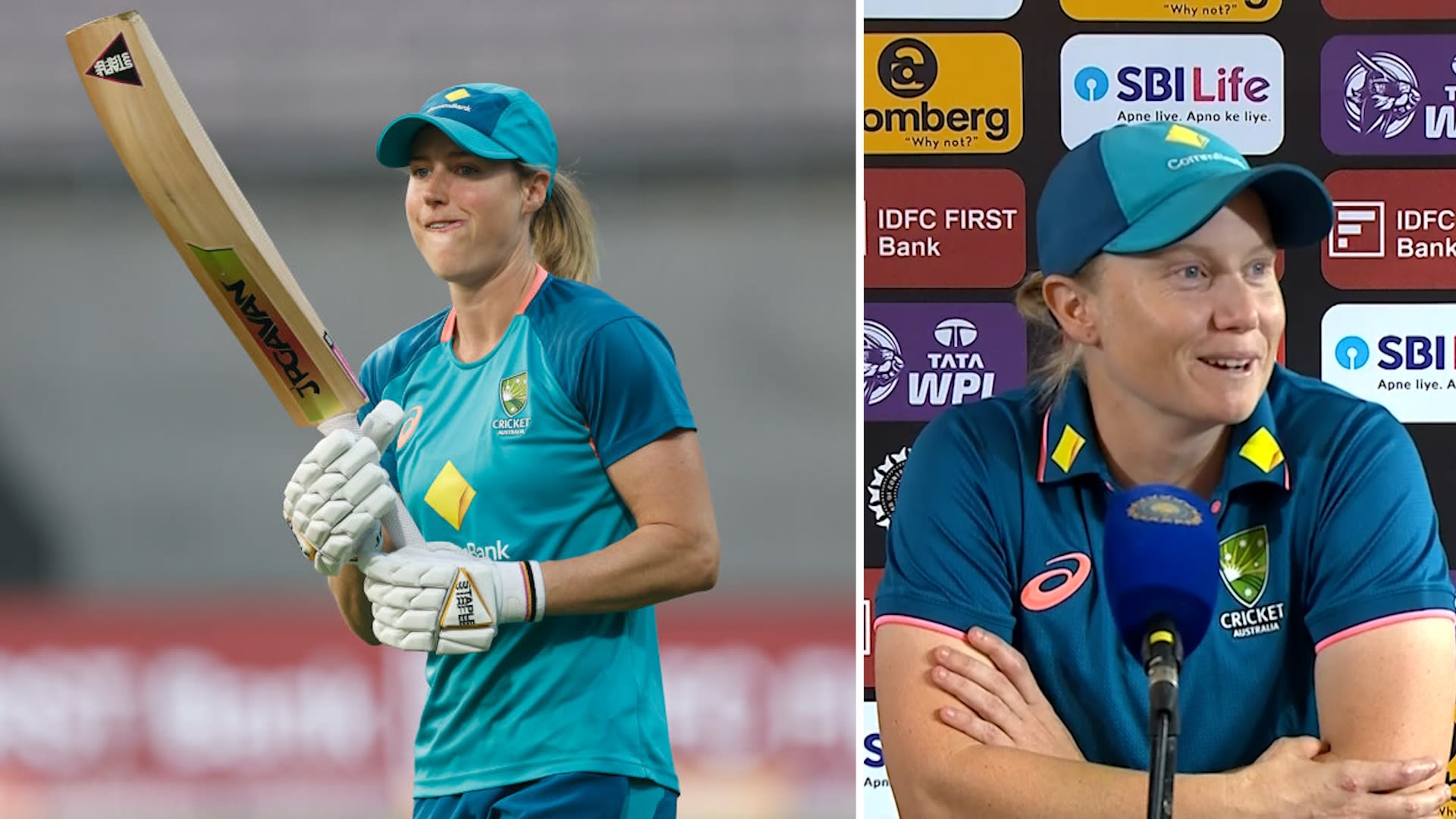 Alyssa Healy - Phoebe Litchfield in a confident place with her batting ...