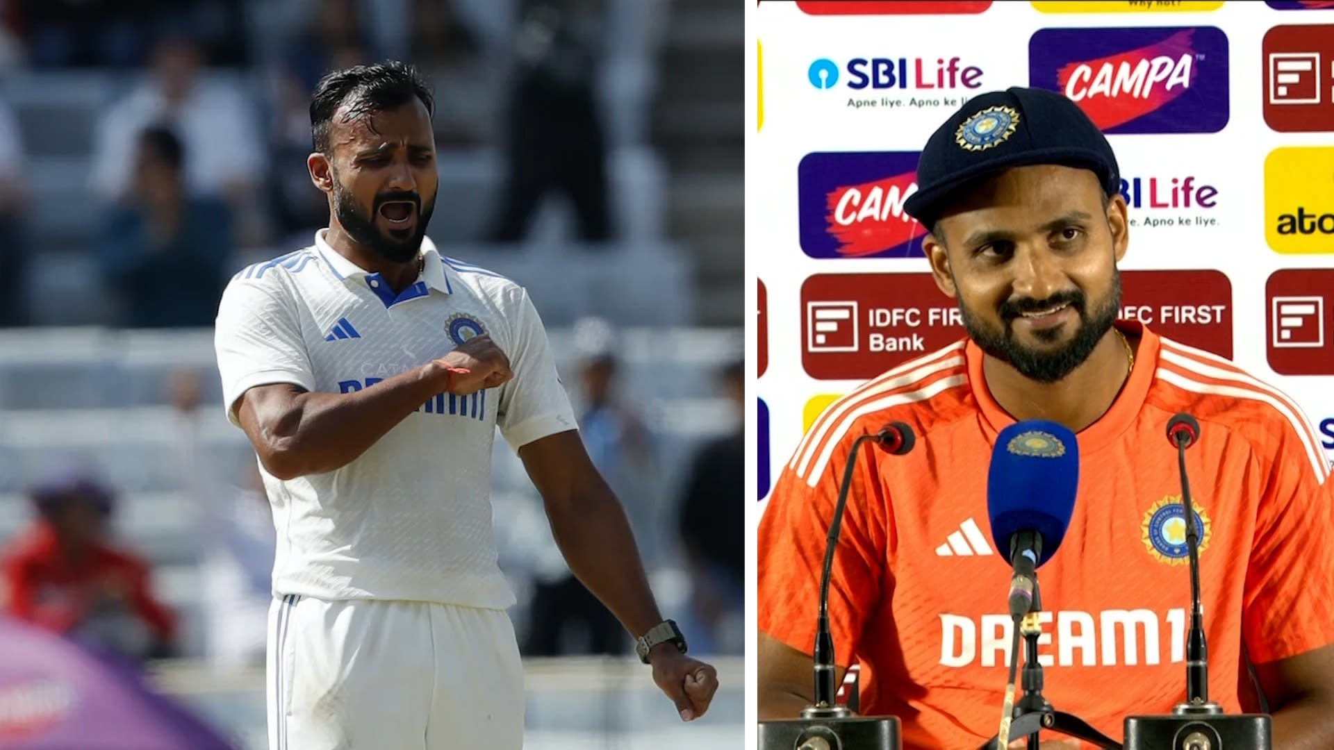 Akash Deep - 'I dedicate this performance to my father' | ESPNcricinfo.com