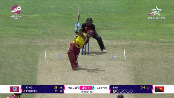 T20 World Cup 2024 Highlights Pooran hits a huge six | ESPNcricinfo.com