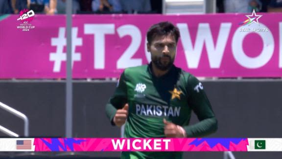 Watch - Amir gets the big wicket of Monank | ESPNcricinfo.com