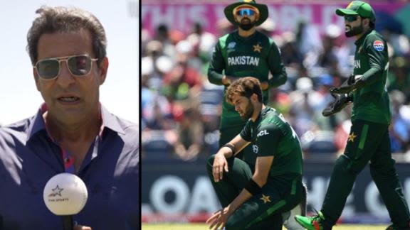 'Pathetic performance' - Wasim Akram on Pakistan's loss to USA ...