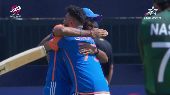 Ind vs Pak - T20 World Cup 2024 - Watch - India complete stunning ...