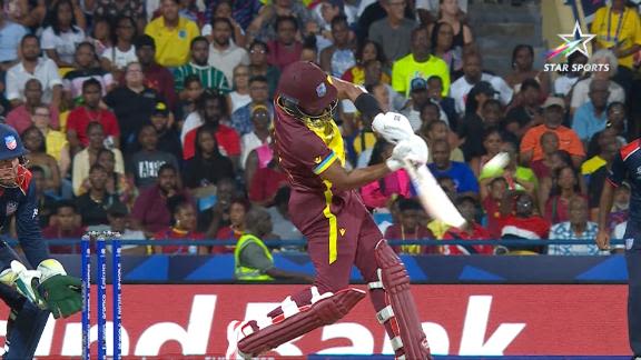 WATCH - Hope hits Kenjige for six | ESPNcricinfo.com