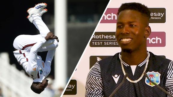 Kevin Sinclair reassures fans on somersault celebration | ESPNcricinfo.com