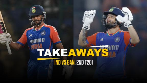 Ind vs Ban takeaways - Nitish Kumar Reddy shines, Rinku Singh repeats ...