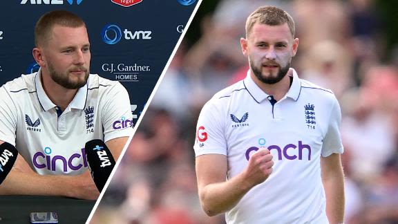 NZ vs Eng 2nd Test - Gus Atkinson on his hat trick - Want to get more ...