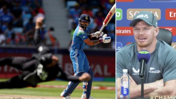 Ind vs NZ - Glenn Phillips on taking excellent catches - 'Great deal of ...