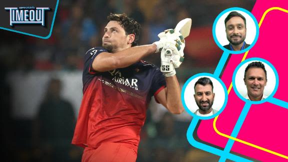 RCB vs PBKS - IPL 2025 - From ball one Tim David was on top of his game ...