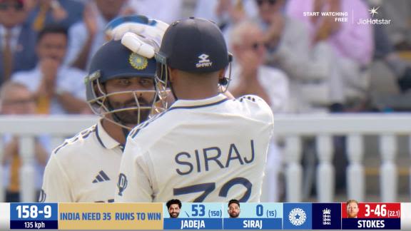 Ravindra Jadeja brings up a defiant half-century at Lord's ...