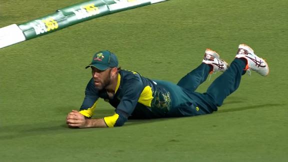 Watch - Ellis, Maxwell combine to remove Brevis | ESPNcricinfo.com