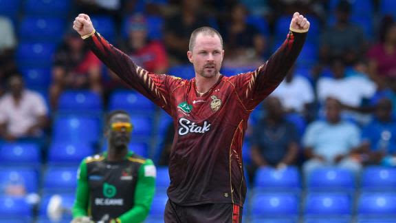 CPL - Colin Munro - 'I felt relief at scoring the century for TKR ...