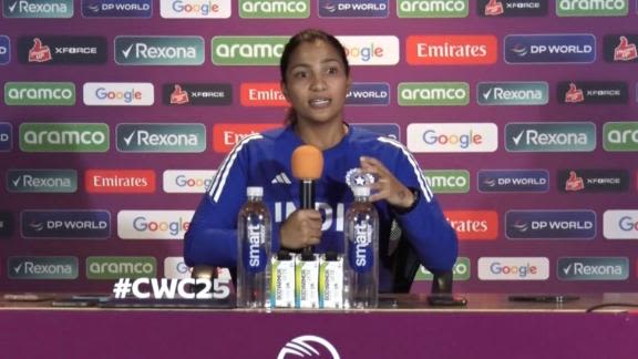 WWC - Sneh Ran - India's batting 'not a major concern' | ESPNcricinfo.com