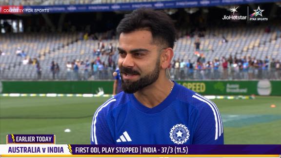 Aus vs Ind - 1st ODI - Interview - Virat Kohli on the allure of playing ...