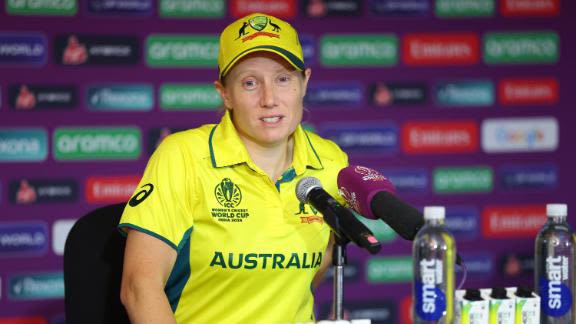 Ind vs Aus - Womens World Cup - Alyssa Healy says it feels a bit un ...