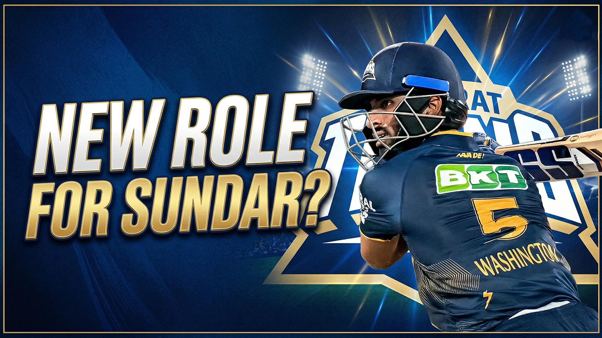 IPL 2026 - Can Washington Sundar fill the Sherfane Rutherford void at ...