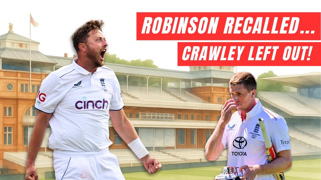 Eng vs NZ - Ollie Robinson with an opportunity to prove himself ...