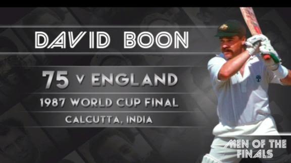 Men of the Finals: David Boon, 1987 | ESPNcricinfo.com
