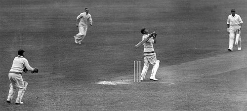 Frank Woolley hits one high | ESPNcricinfo.com