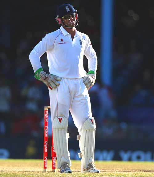 Matt Prior looks on | ESPNcricinfo.com