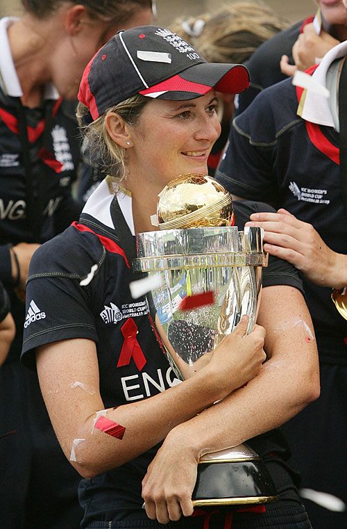 Charlotte Edwards enjoys the moment | ESPNcricinfo.com
