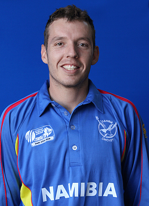 Sarel Burger, player portrait | ESPNcricinfo.com