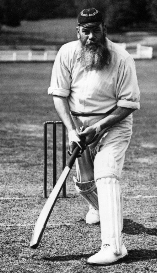 W G Grace in a posed shot | ESPNcricinfo.com