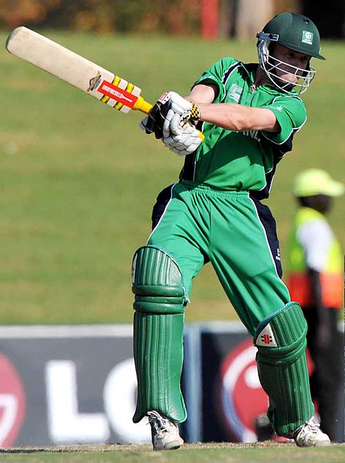 William Porterfield led Ireland to the title with an unbeaten 104 ...