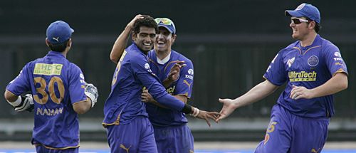 Amit Singh gets the congratulations after dismissing Sunny Sohal ...