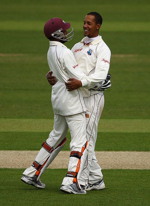 Rare jubiliation for West Indies as Lendl Simmons claims his maiden ...