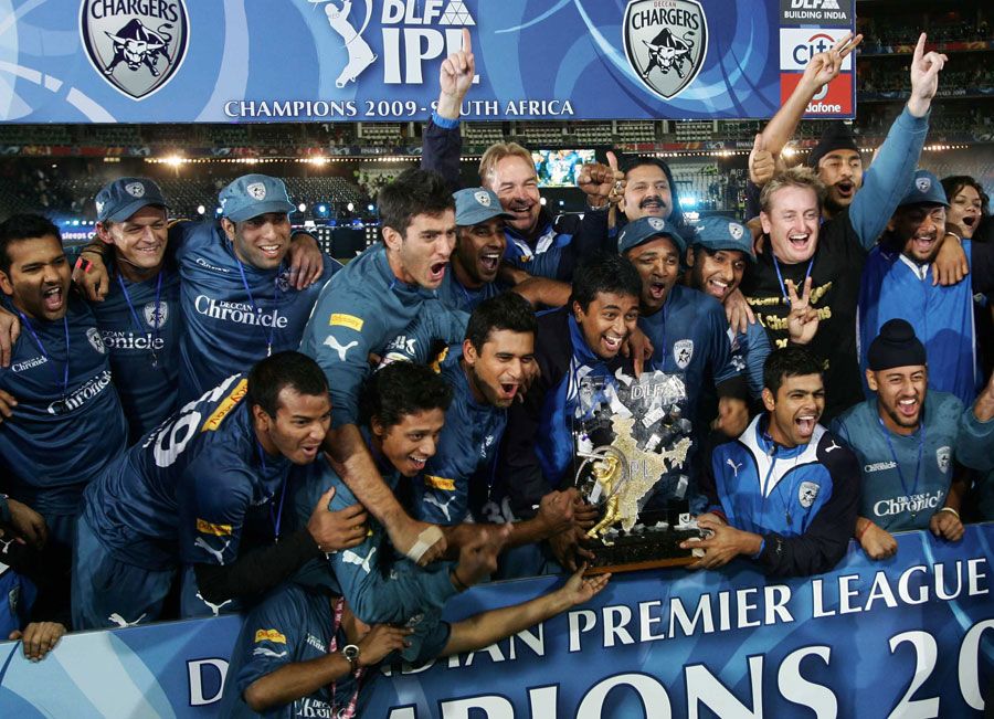 It's jubilation and euphoria for the Deccan Chargers team ...