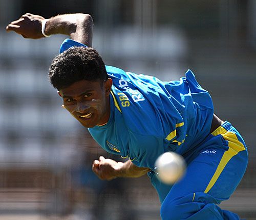 Isuru Udana lets one rip | ESPNcricinfo.com
