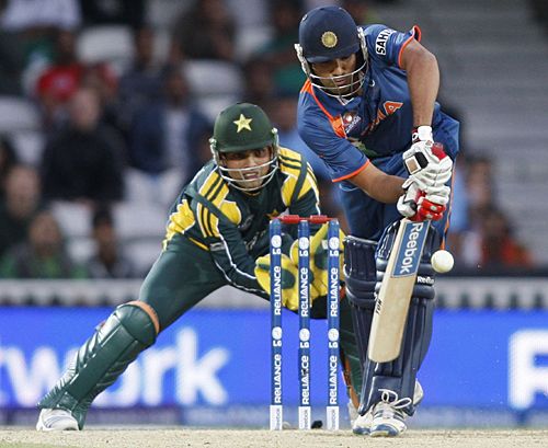 Rohit Sharma works it on the leg side | ESPNcricinfo.com