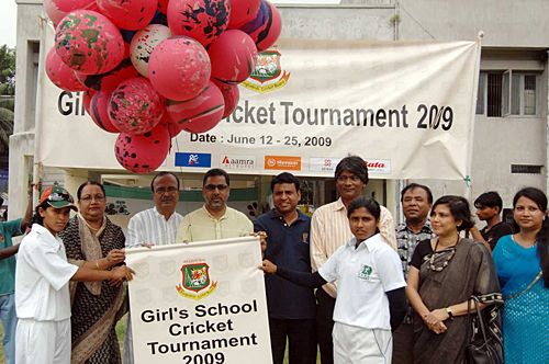 The BCB Girls School Cricket Tournament is declared open | ESPNcricinfo.com