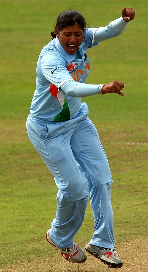Rumeli Dhar celebrates another wicket | ESPNcricinfo.com