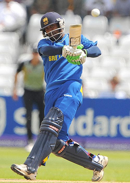 Chamara Silva pulls | ESPNcricinfo.com